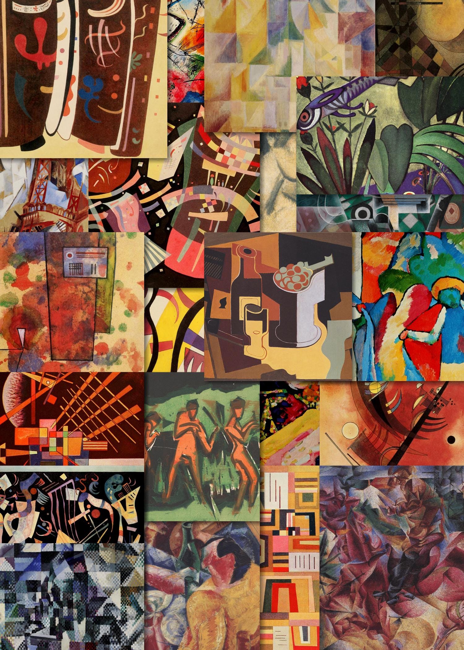 500 Modern Art Movement Paintings and Illustrations - Etsy