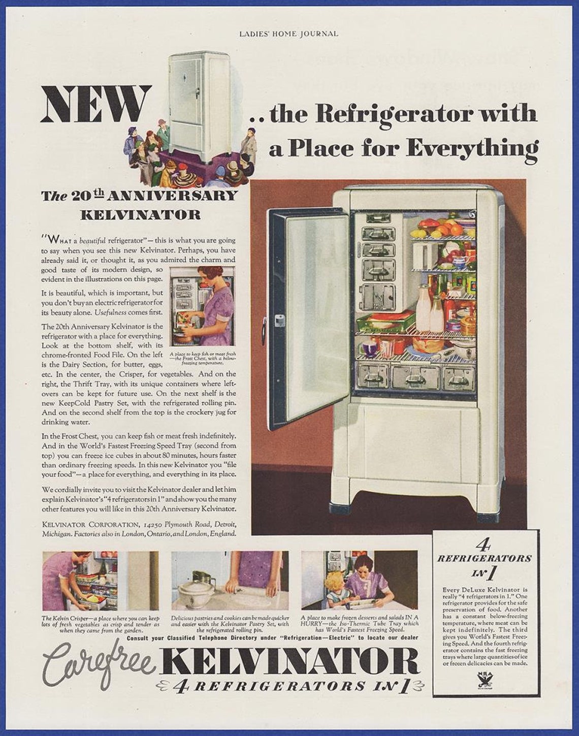 Curated Collection of Vintage Graphics the Retro Kitchen 20s-40s - Etsy