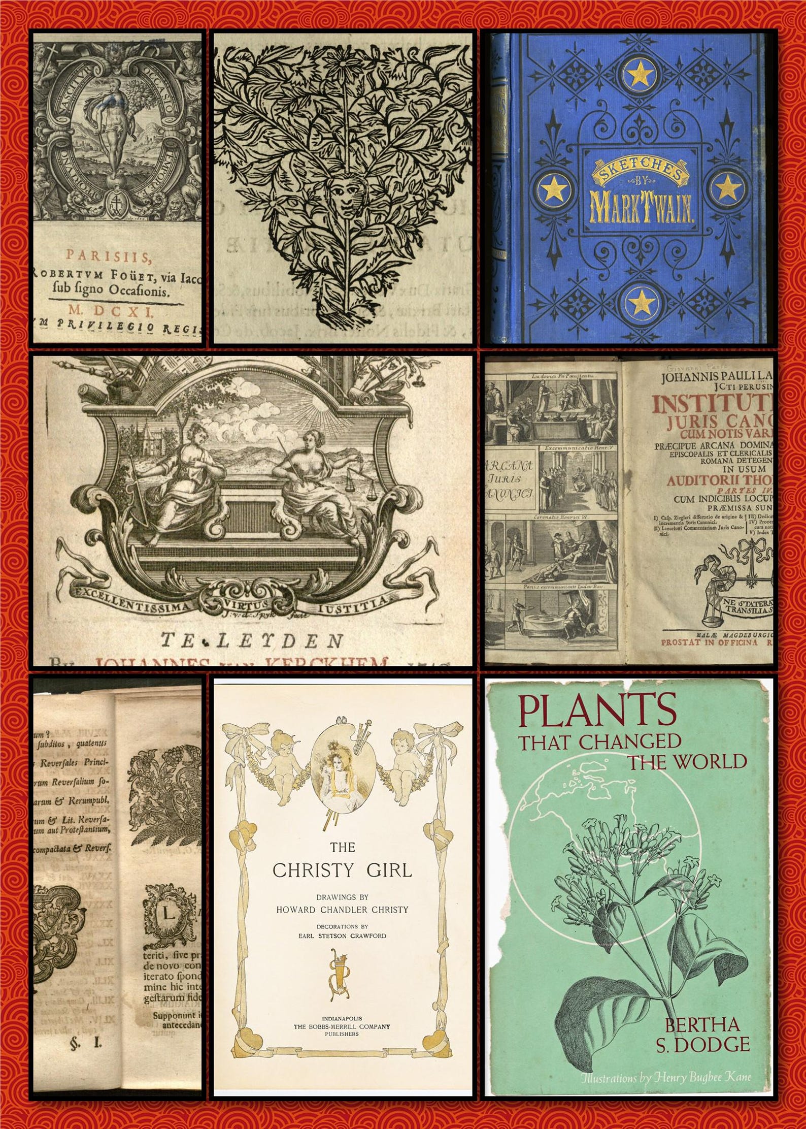 Vintage Book Art for Papercrafting Bibliophiles - 1535 Frontispieces ...