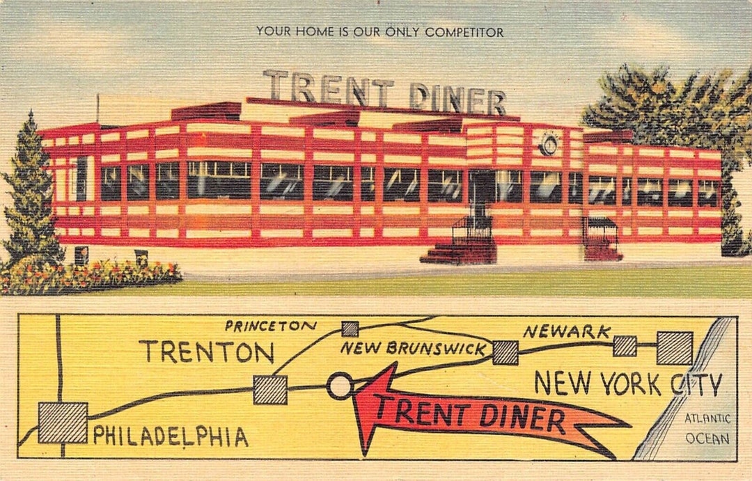 Retro Collection - Comfort Food on the Road - 100 Large Vintage Diners ...