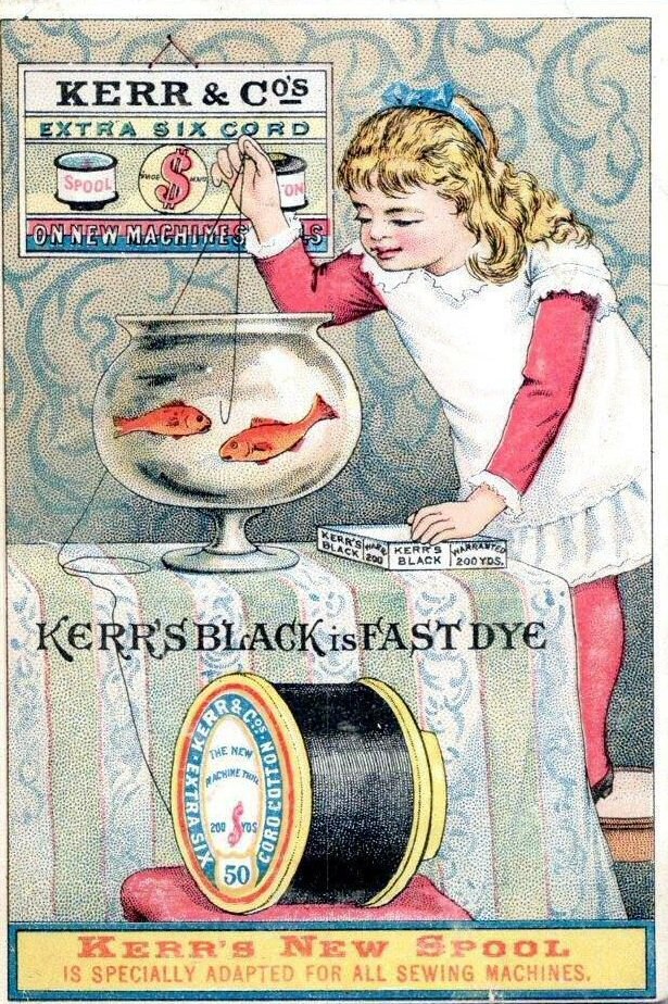 The Victorian Seamstress - 195 Vintage Victorian Trade Card and Ad ...