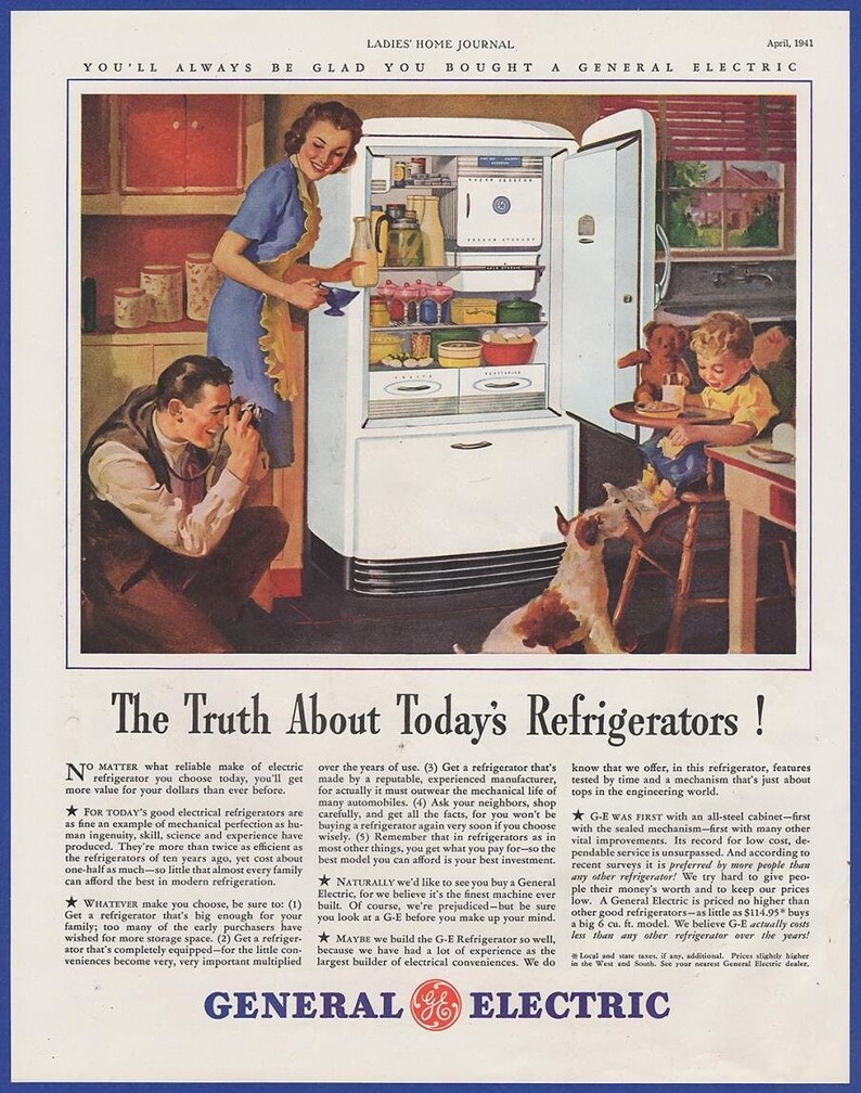 Curated Collection of Vintage Graphics the Retro Kitchen 20s-40s - Etsy