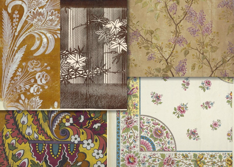 250 Authentic Victorian Fabric Design Images - Etsy