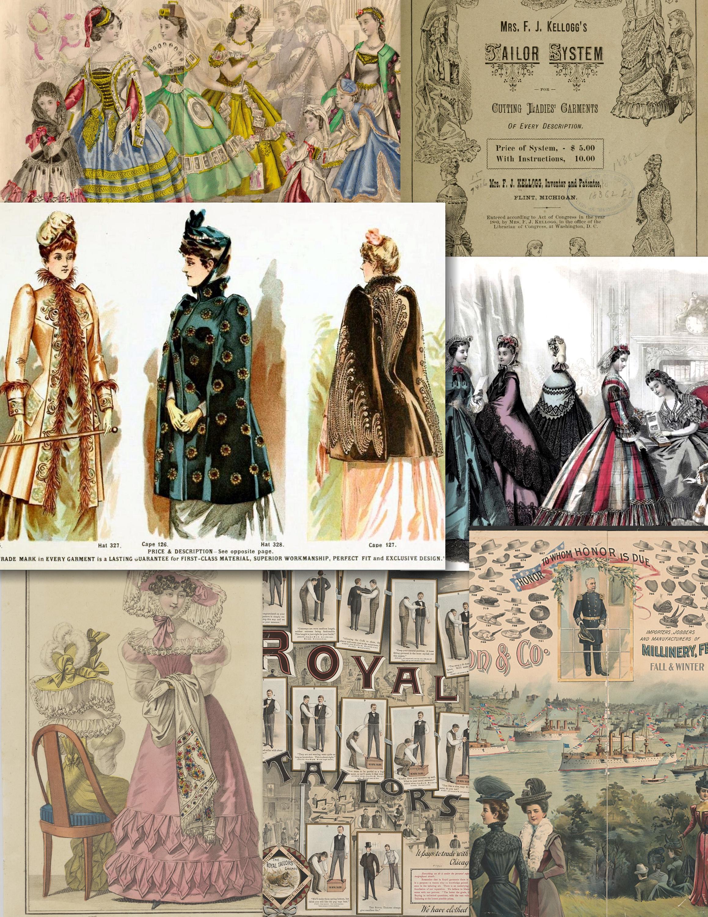 365 Victorian Fashion Magazine Plates and Ad Illustrations - Latest ...