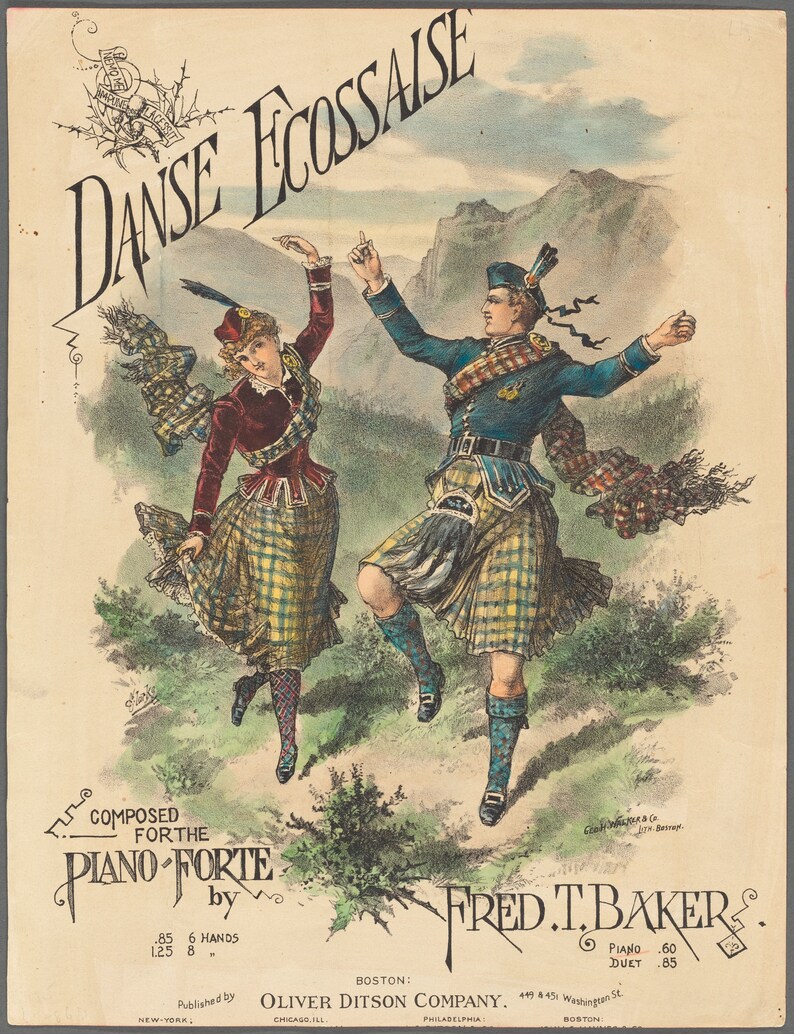 The Dance - 100 Vintage Illustrations of the Dance -stage Performers ...