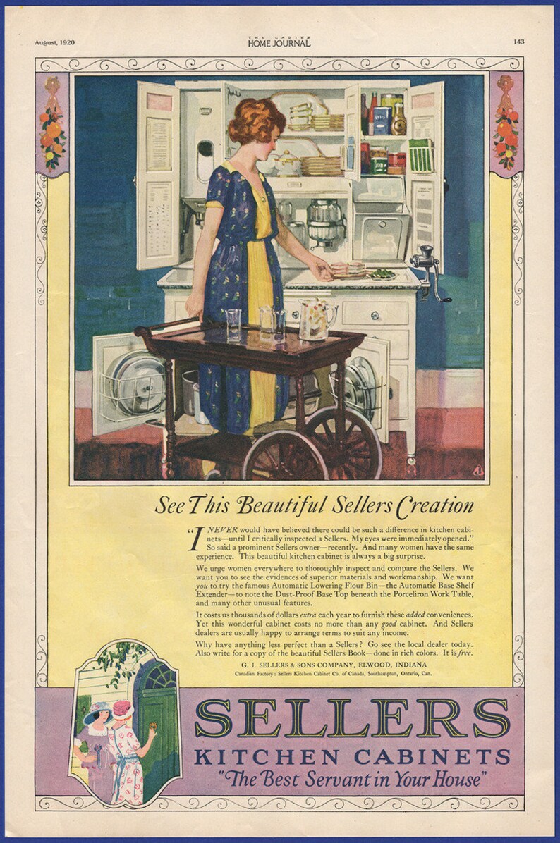 200 Retro Ads - the Heart of the Home Was the Kitchen. Vintage Stoves ...