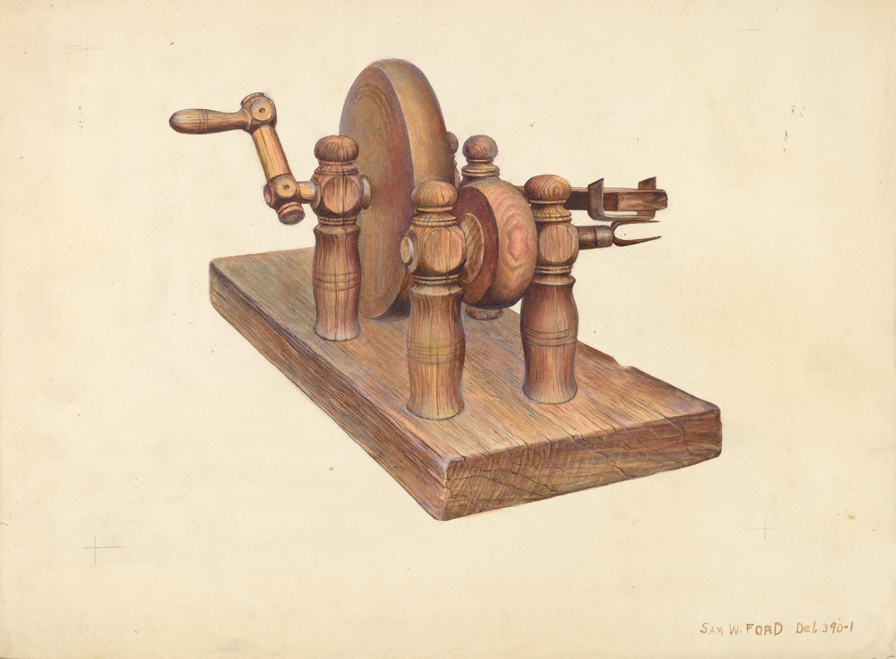 670 Large Illustrations of Early Americana - Folkart and Handcrafted ...