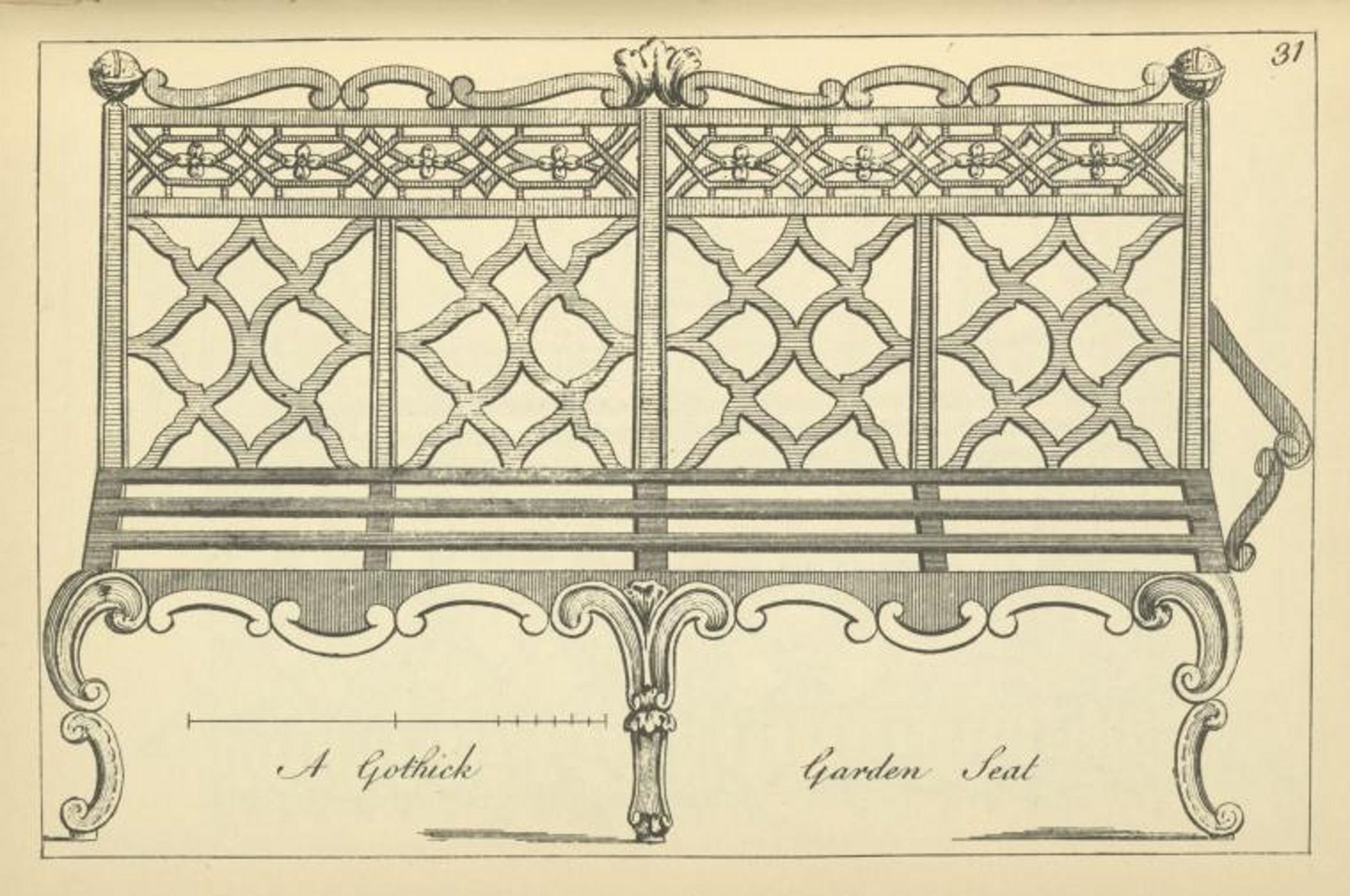 100 Vintage Ornamental Garden Planning and Layout Illustrations ...