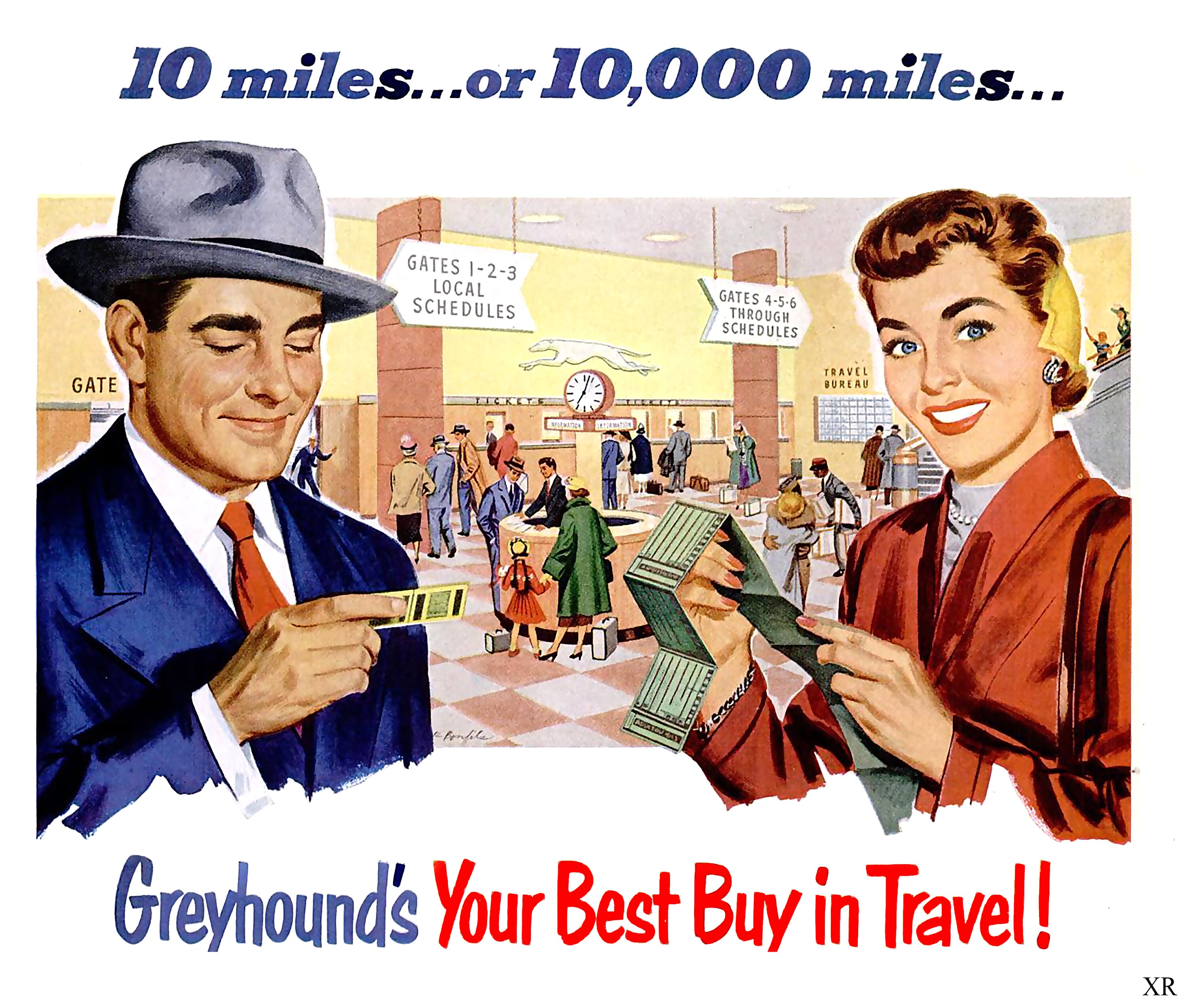 Vintage Travel Ads Megapack- 835 Ad Illustrations - Planes Trains ...
