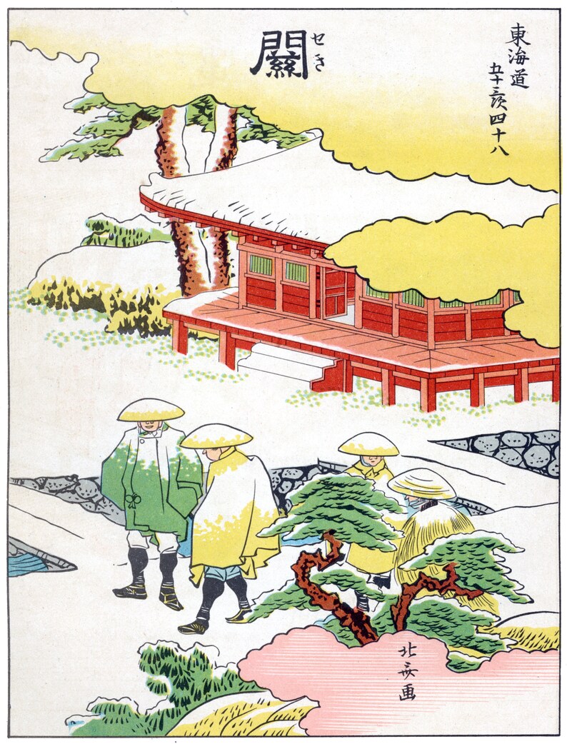 Curated Art Collection - 90 Hi Res Scenic Japanese Paintings of ...