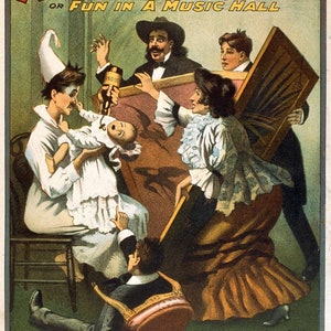 120 Victorian Theatrical Posters - Vintage Illustrations of Victorian ...