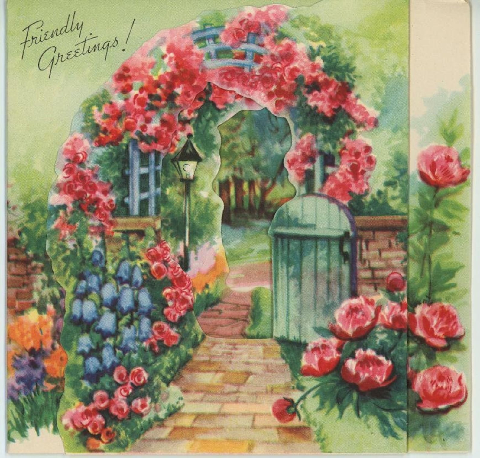 245 Vintage Garden Illustrations-lovely Gardens, Gardeners, Kids ...