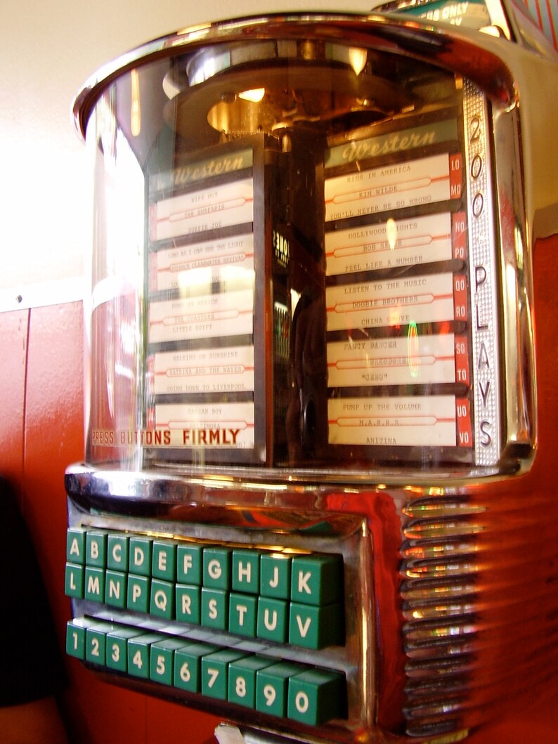 Retro Music Collection - 100 Fabulous Vintage Jukebox Images - Etsy