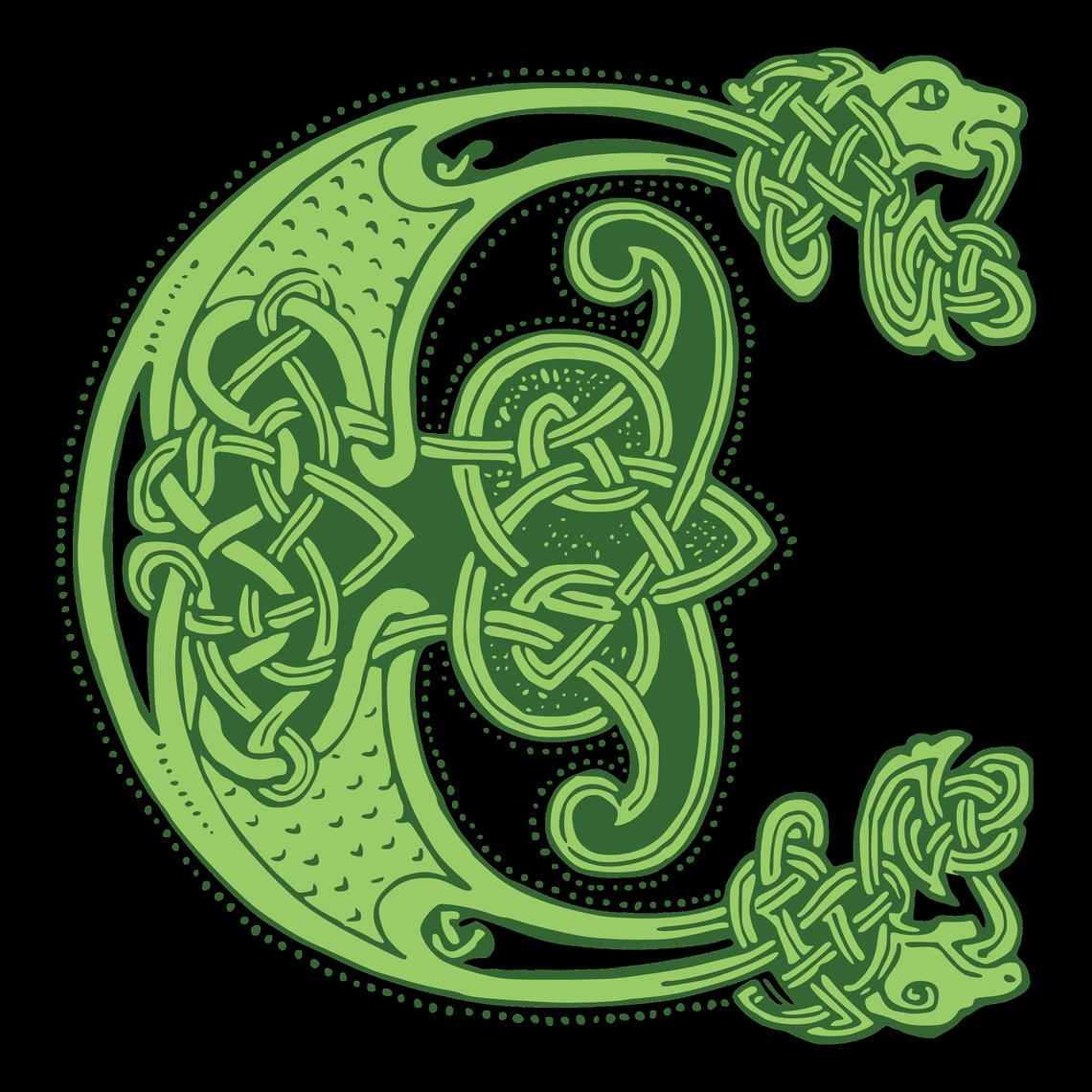 155 Celtic Art Illustrations -including Ancient Illuminated Manuscripts ...