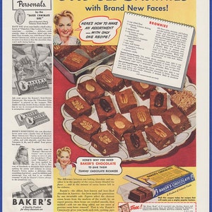 125 Large Vintage Baking Ads,illustrations and Recipes - Etsy