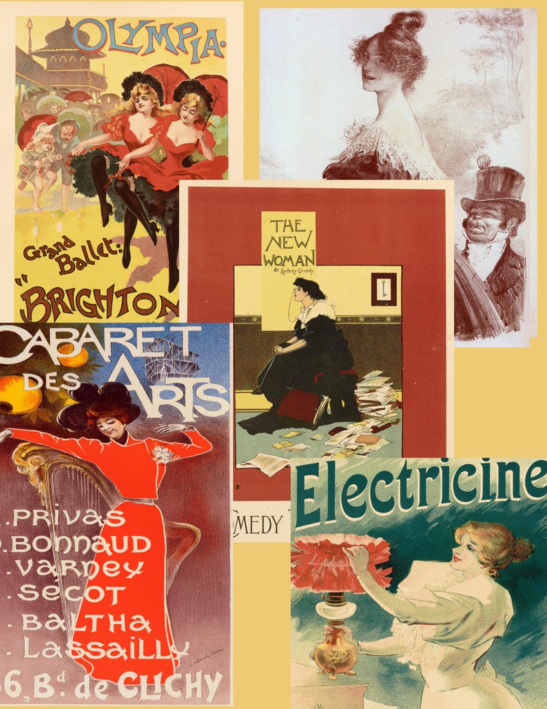 255 Belle Epoque Art Movement - 19thc. Parisian Art Advertising Posters ...