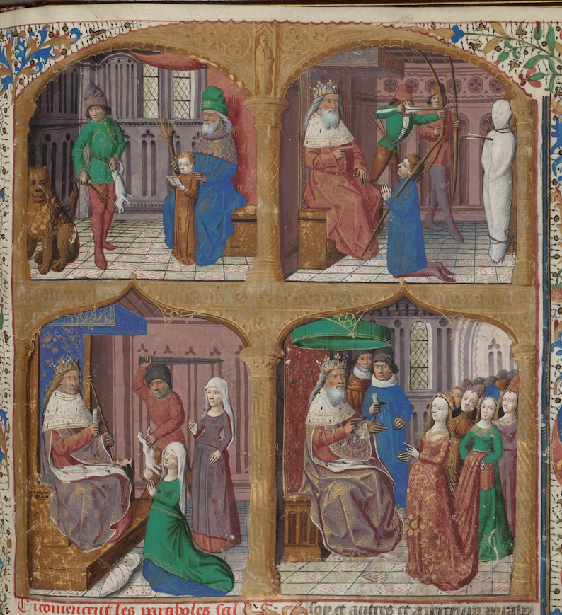 465 Pages From Historic and Ancient Bibles, Prayer Books, Medieval ...