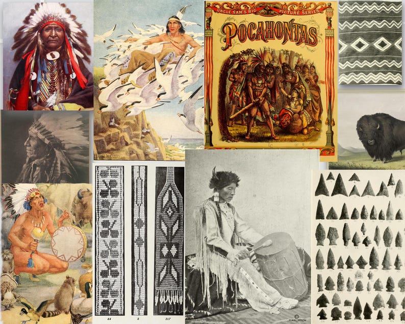 435 Vintage Indigenous Peoples - Culture, Folklore and History ...