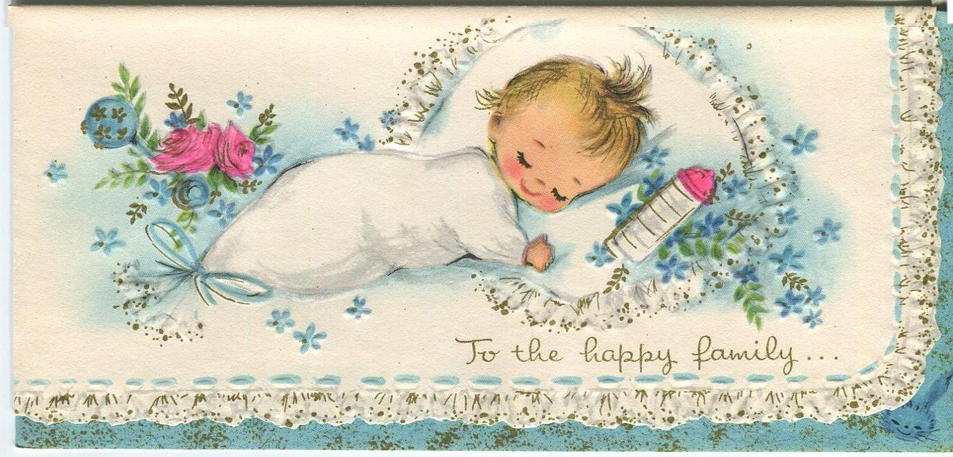 Curated Collection- 100 Beautiful Babies. Vintage Baby Graphics From ...