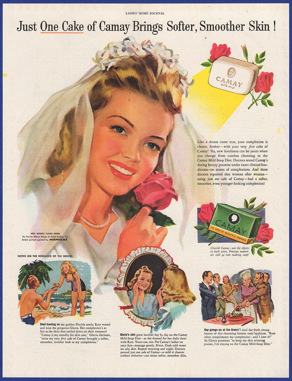 125 Vintage Bride Illustrations- From New Bride to Expert Homemaker ...