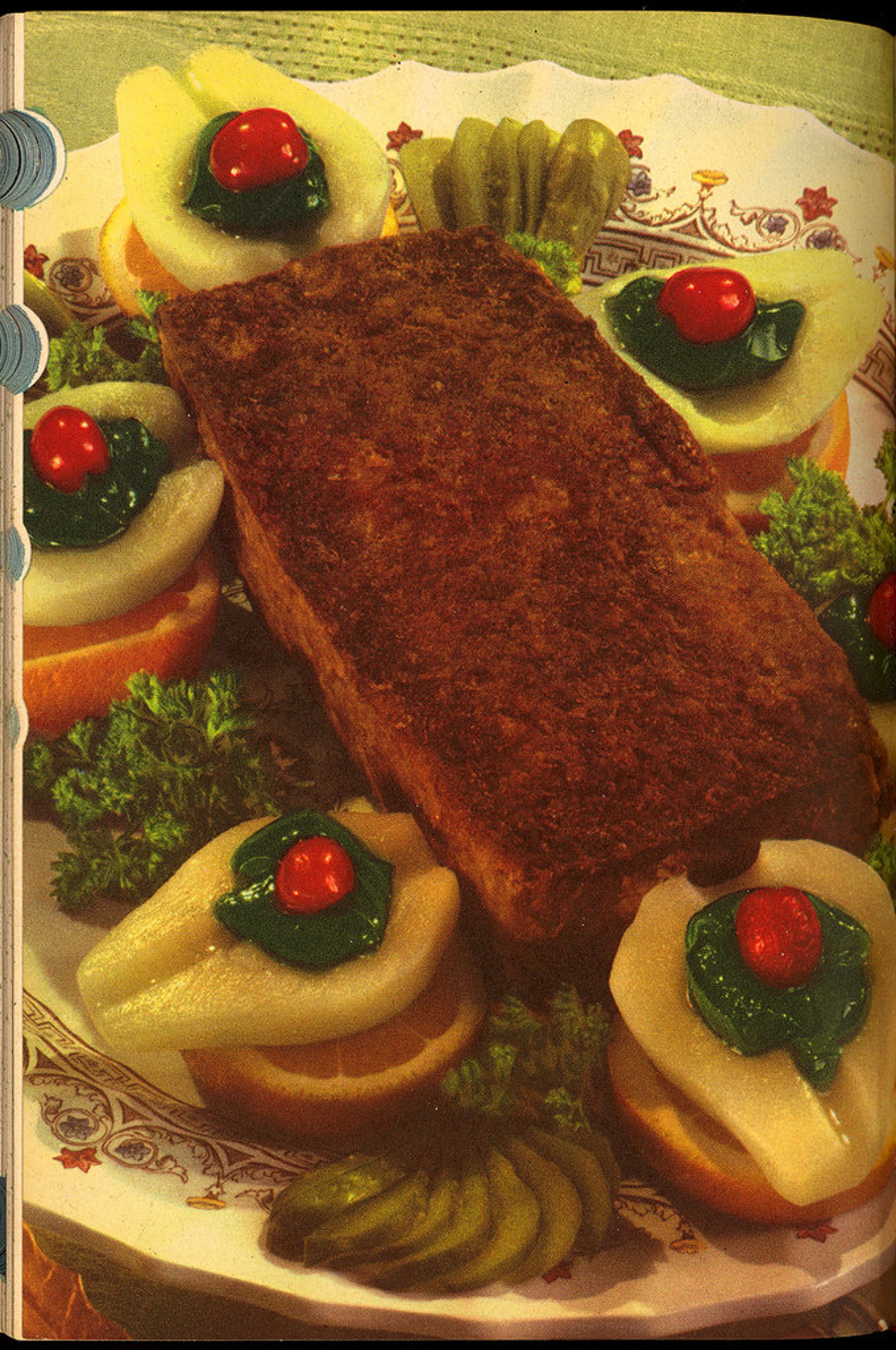 80 Mid-century Regrettable Buffet Foods Illustrations - Spam, Things ...