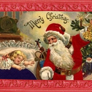 Victorian Santa Collection - 70 Graphics Derived From Vintage Christmas ...