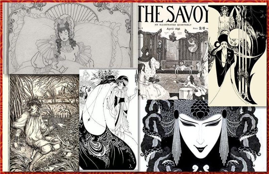 Modern-victorian-pre-art Nouveau - the Illustrations of Aubrey ...