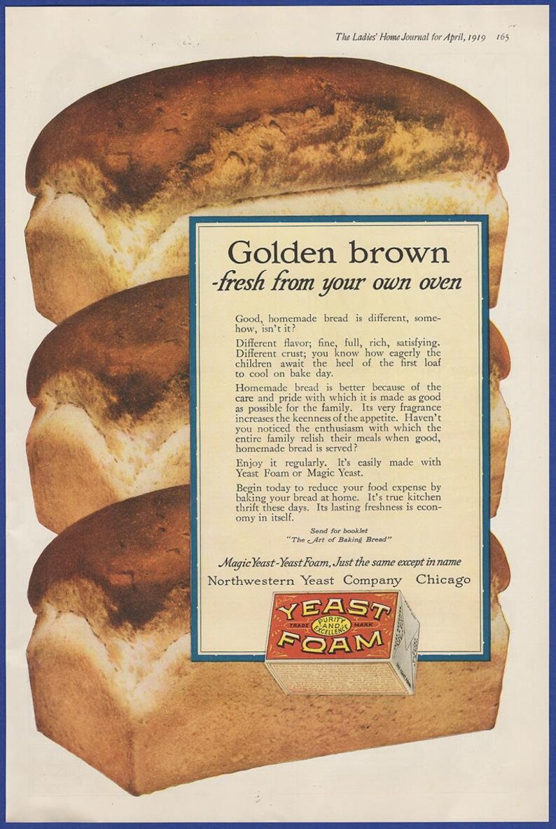 125 Large Vintage Baking Ads,illustrations and Recipes - Etsy