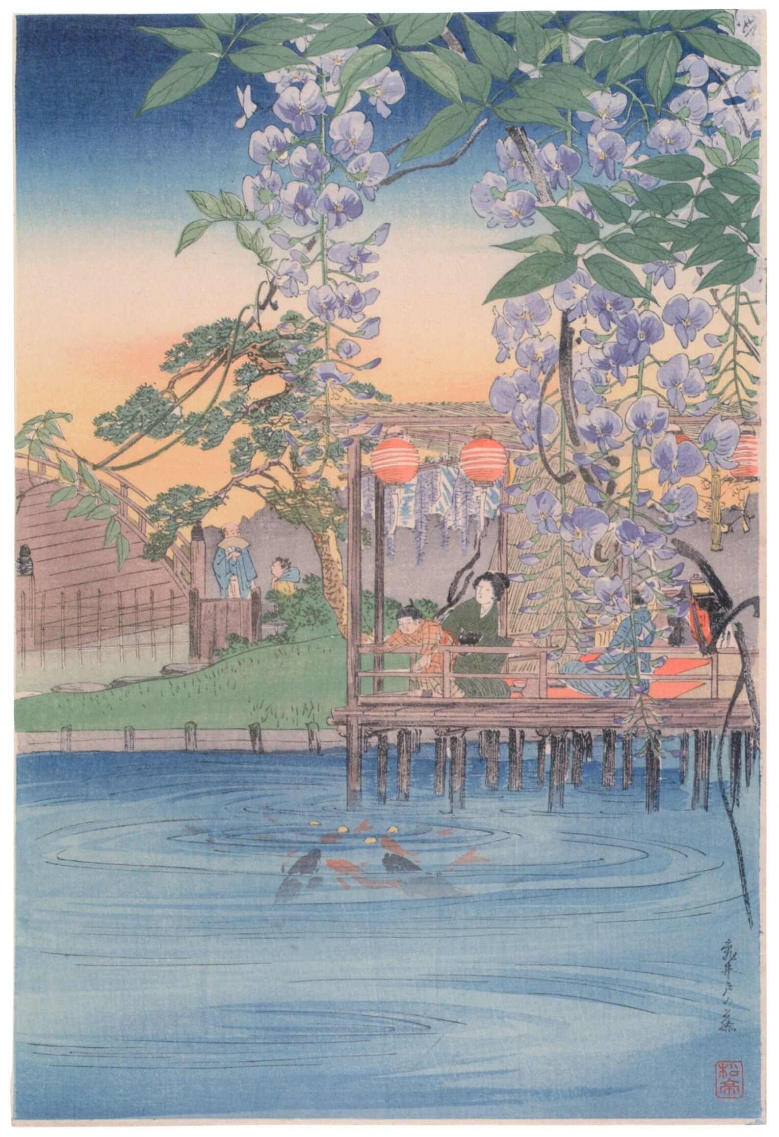 Japanese Zen Curated Collection 150 Serene Water Scenes 1800's Large ...