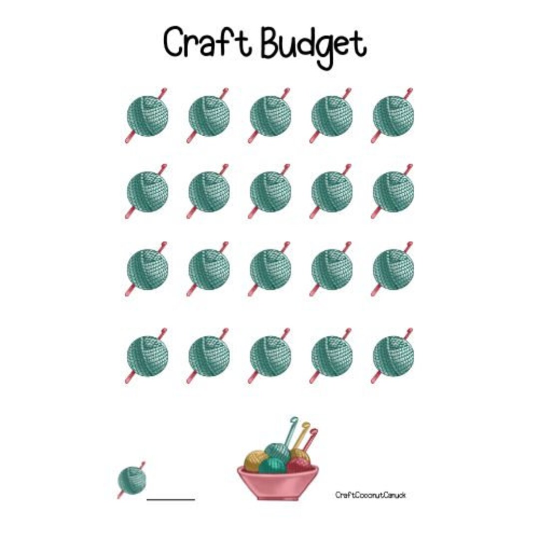 Craft Budget Savings Challenge - Etsy