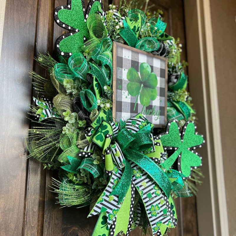 St Patrick Day Door Decor - Etsy