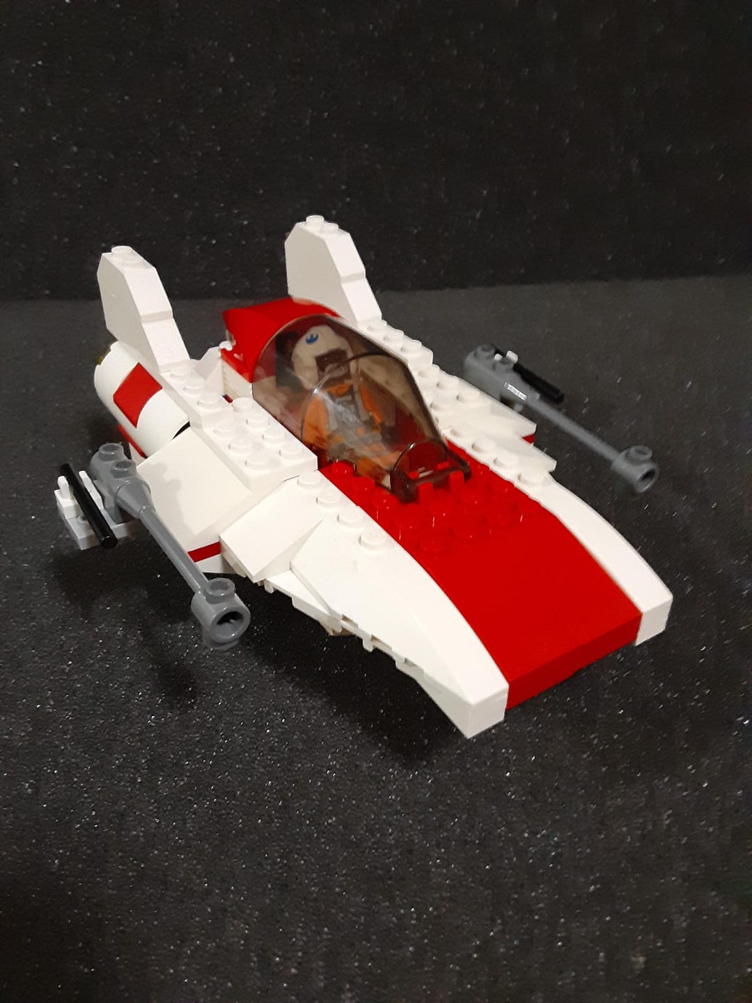 Star Wars Lego A-wing Starfighter MOC Set. - Etsy