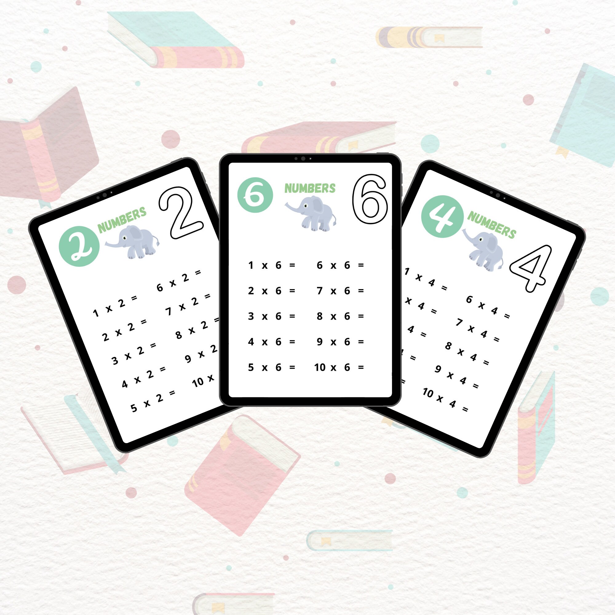 Printable Numbers Counting, Maths Worksheet Printable, Numbers 1-10 ...