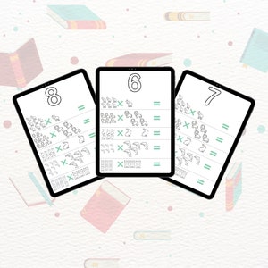 Printable Numbers Counting, Maths Worksheet Printable, Numbers 1-10 ...