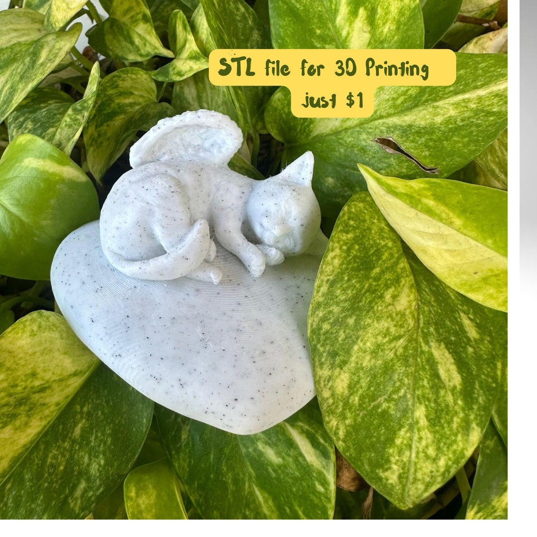 STL File for 3D Printing | Cat Statue STL File for 3D Printing |3D ...