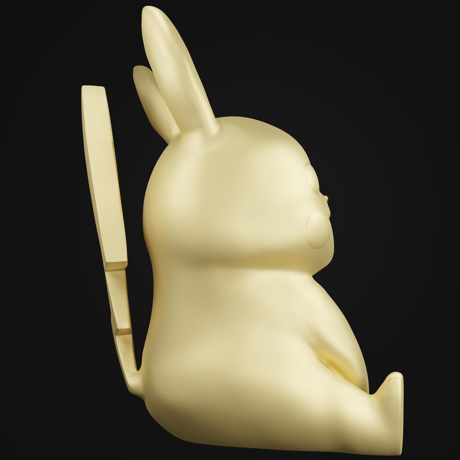 Pikachu Pokemon 3D Model STL File for 3D Printing | 3D Printing Files ...