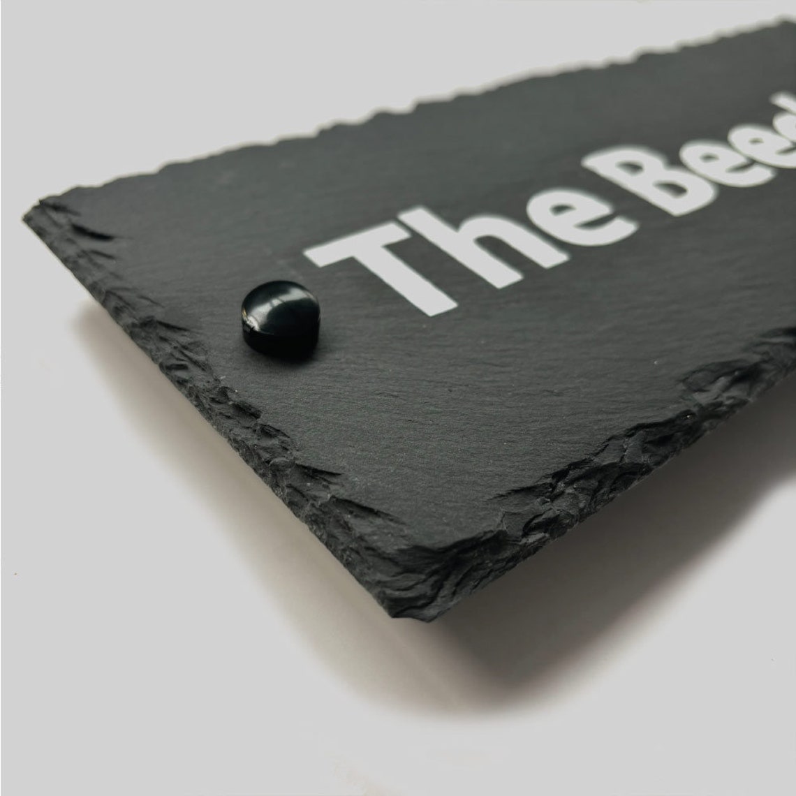 Slate House Numbers Personalised Slate Grey House Sign Address Plaque ...