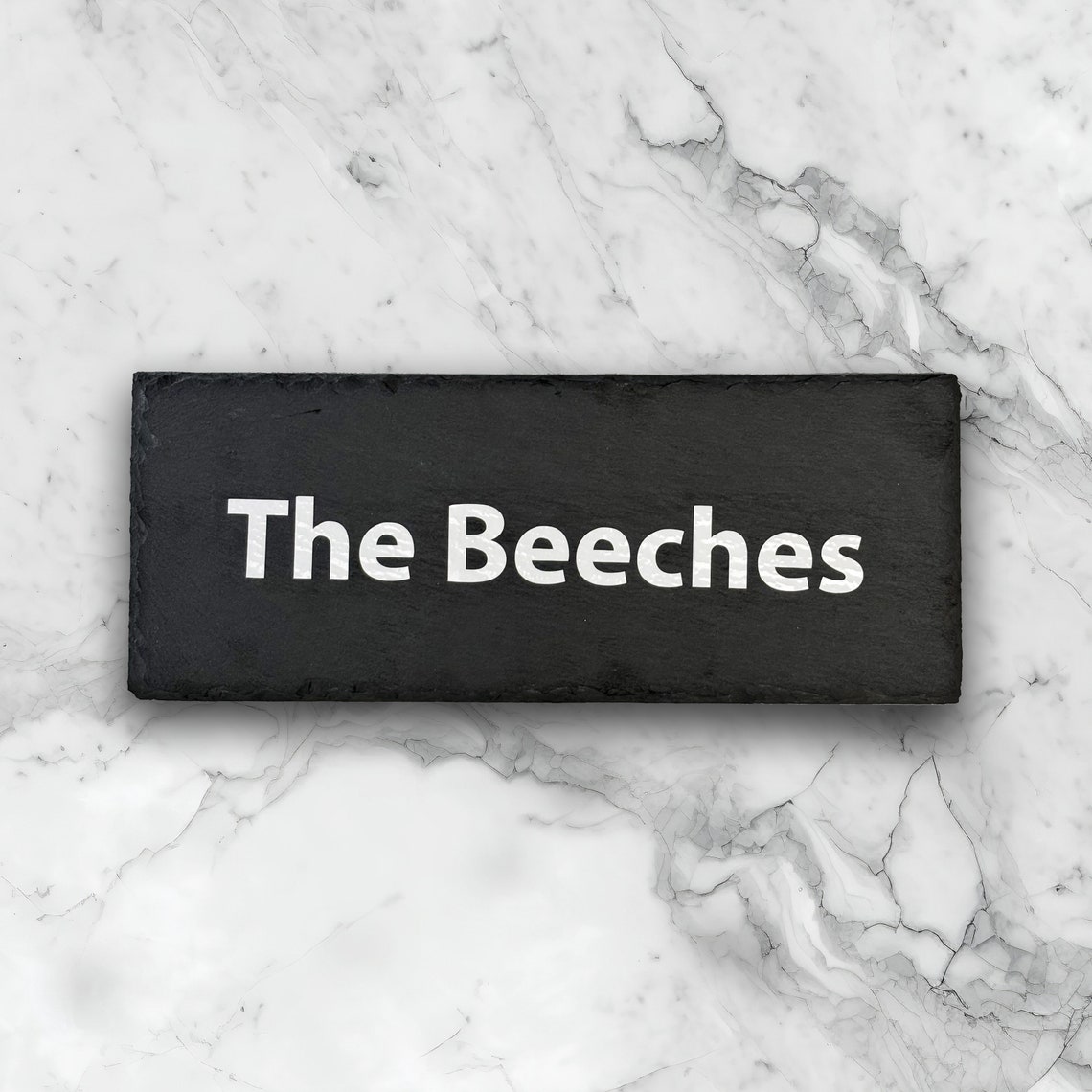 Slate House Numbers Personalised Slate Grey House Sign Address Plaque ...