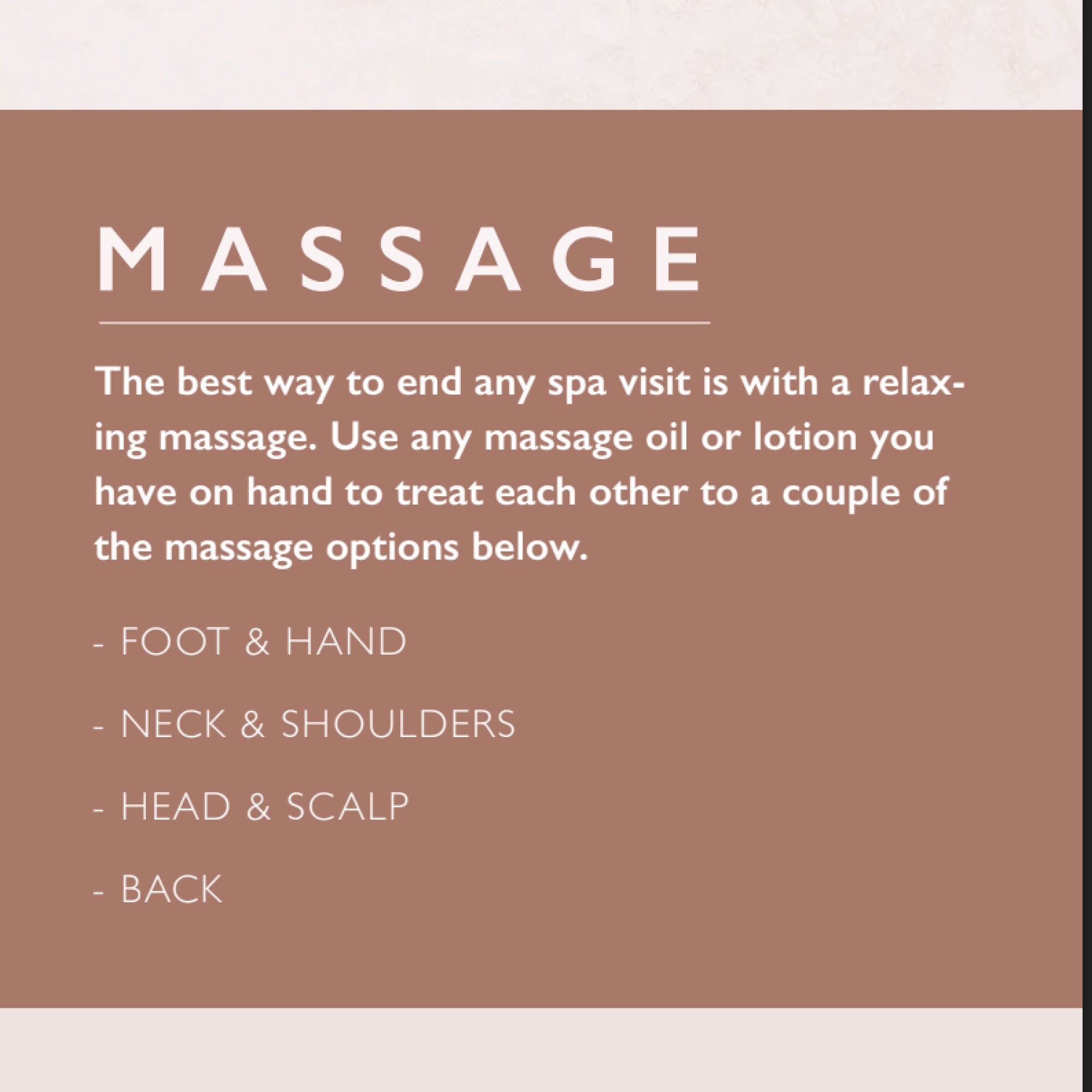 Couples Spa Night at Home Date Instant Date Night Printable Date for ...