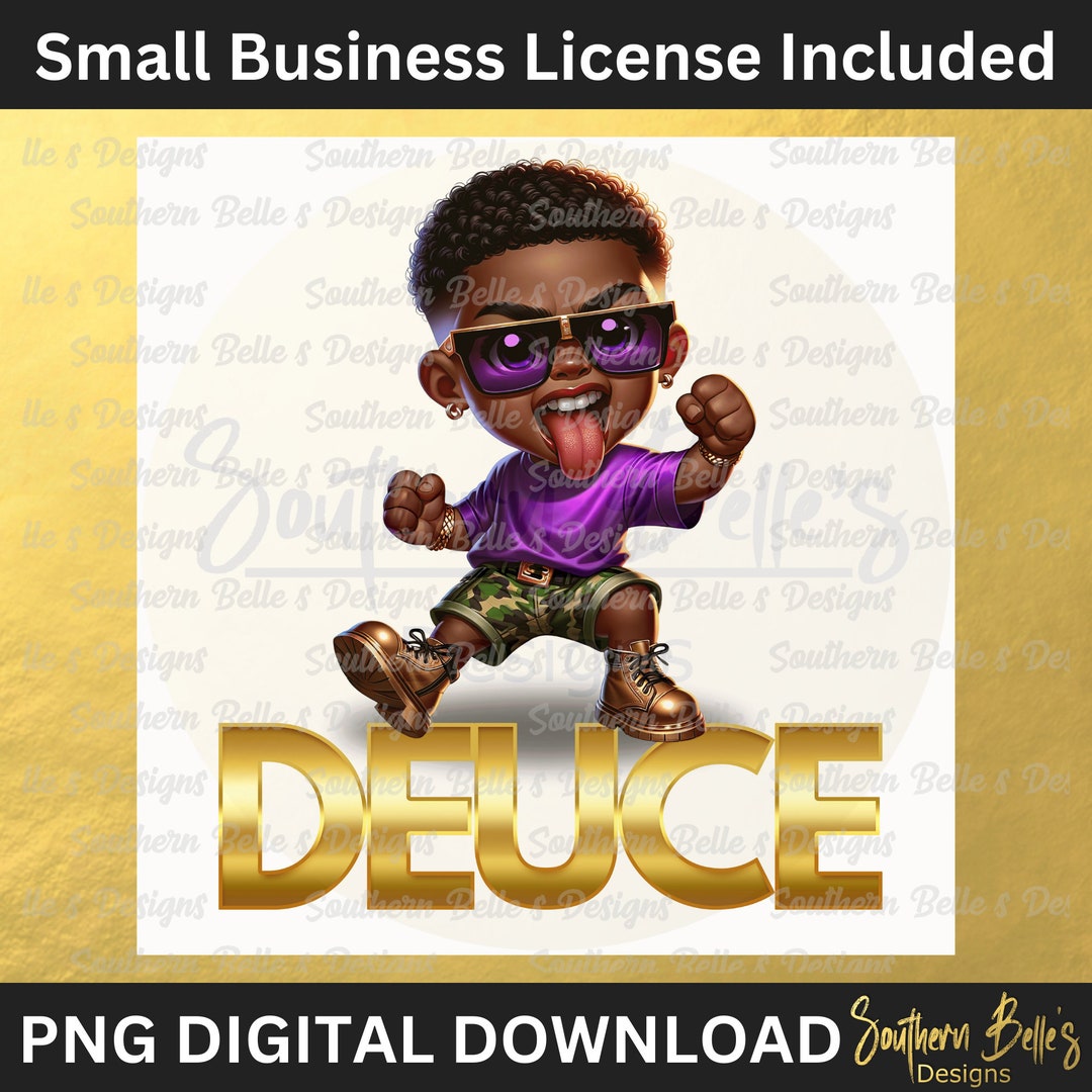 Omega Deuce | African-american Art | PNG | High Resolution | Instant ...