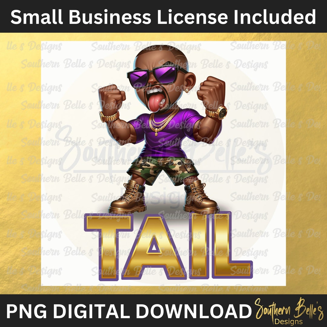 Omega Tail | African-american Art | PNG | High Resolution | Instant ...