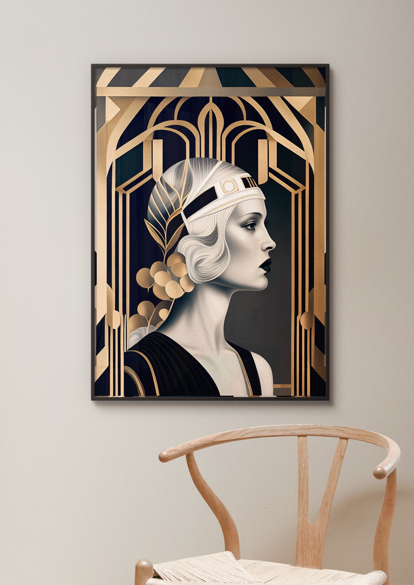 Art Deco Print Printable Poster Art Deco Poster Art - Etsy