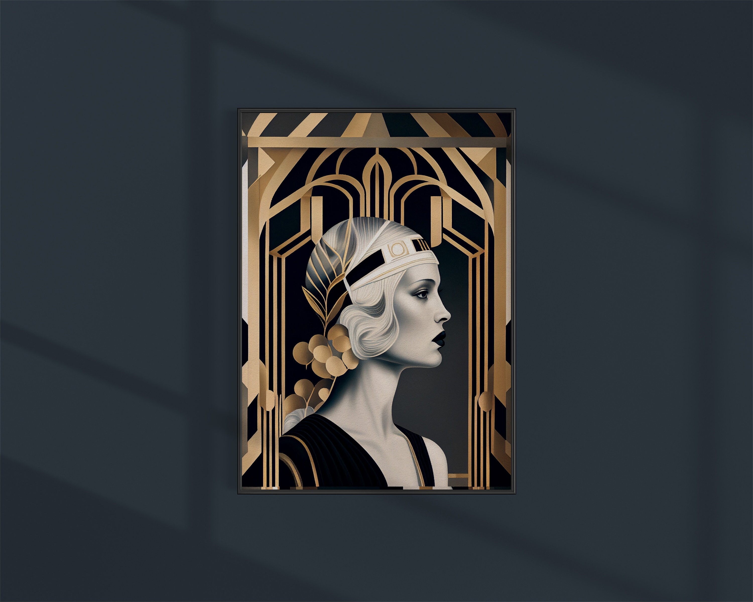 Art Deco Print Printable Poster Art Deco Poster Art - Etsy