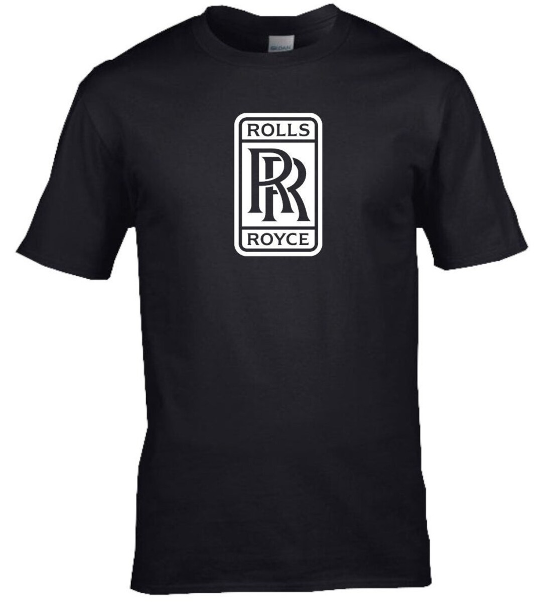 Rolls Royce Car Logo Premium Cotton T-shirt - Etsy