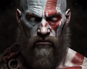 GOD OF WAR Poster Digital Print - Etsy