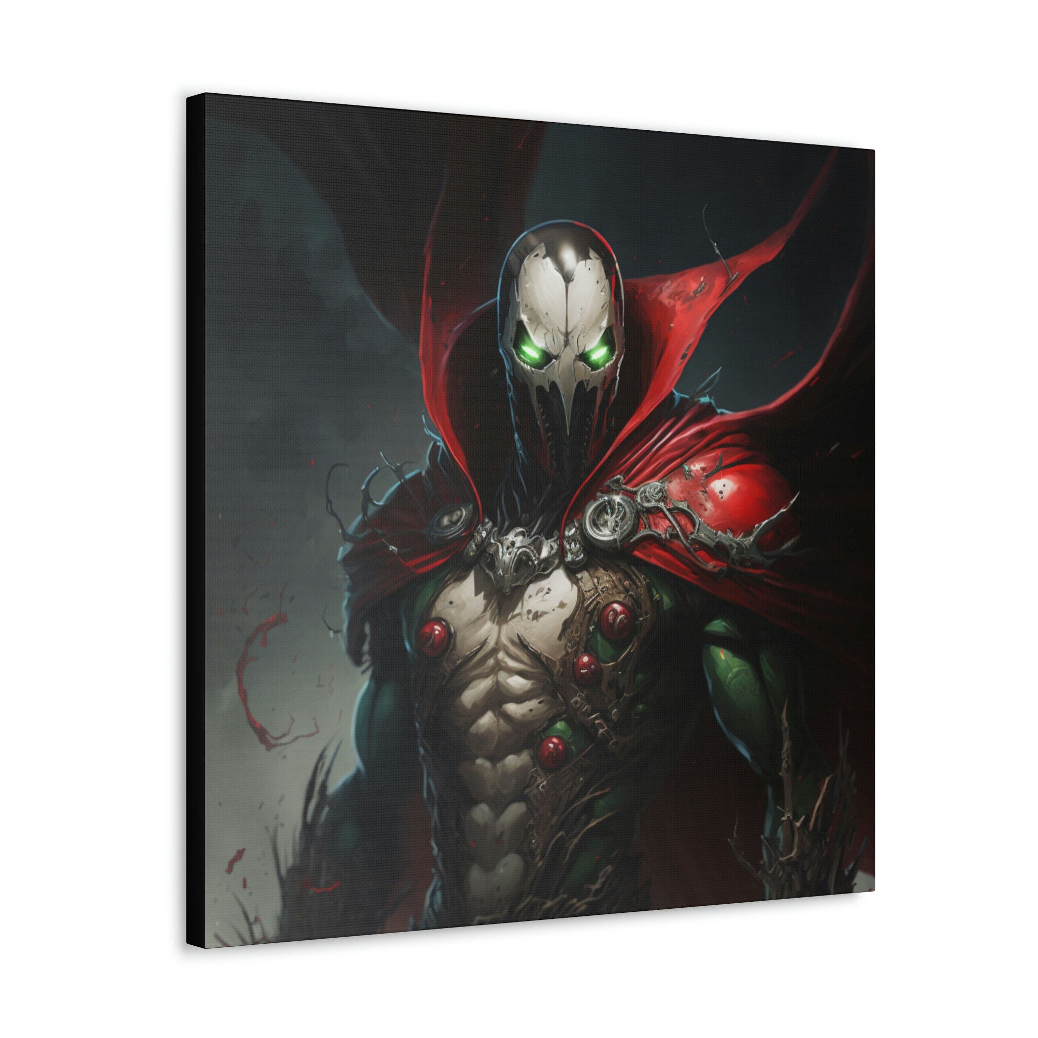 Introducing Our Stunning Canvas of Spawn, a Must-have for Any Fan of the Popular Comic Book ...