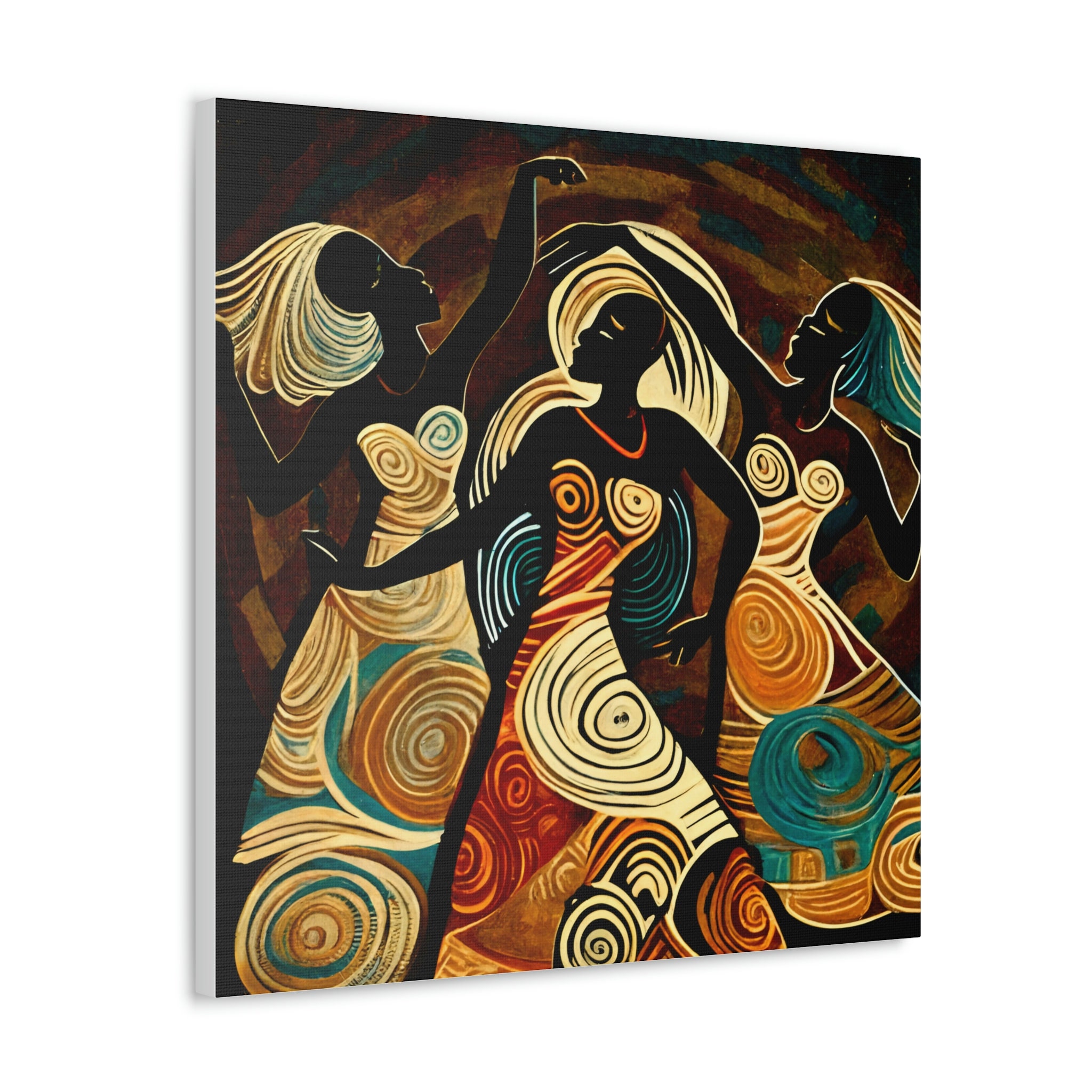 African American Women Dancing Canvas Gallery Wraps - Etsy