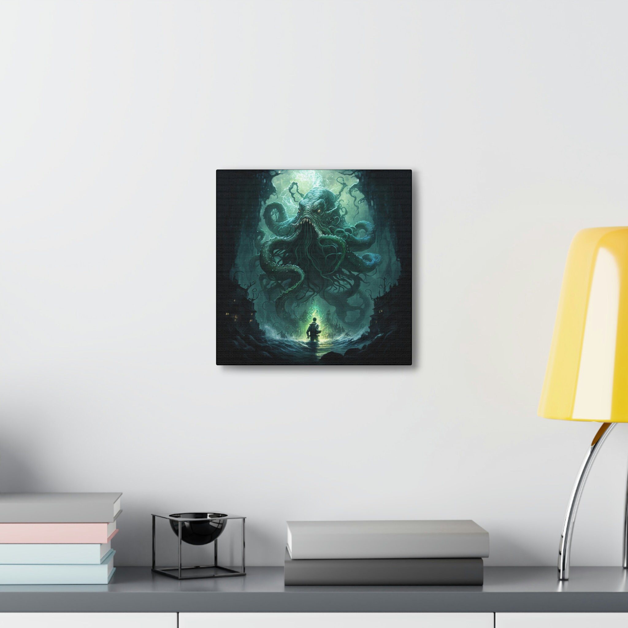 Introducing Our Stunning Canvas Featuring the Iconic Creature of Cosmic ...
