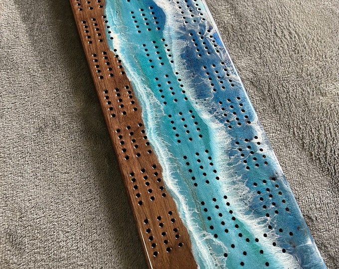 Celtic Knot Square Cribbage Board - Etsy