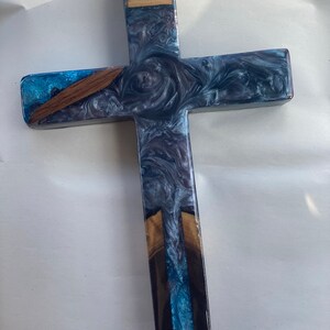 Customizable 12x8 Live Edge Epoxy Resin Cross - Etsy